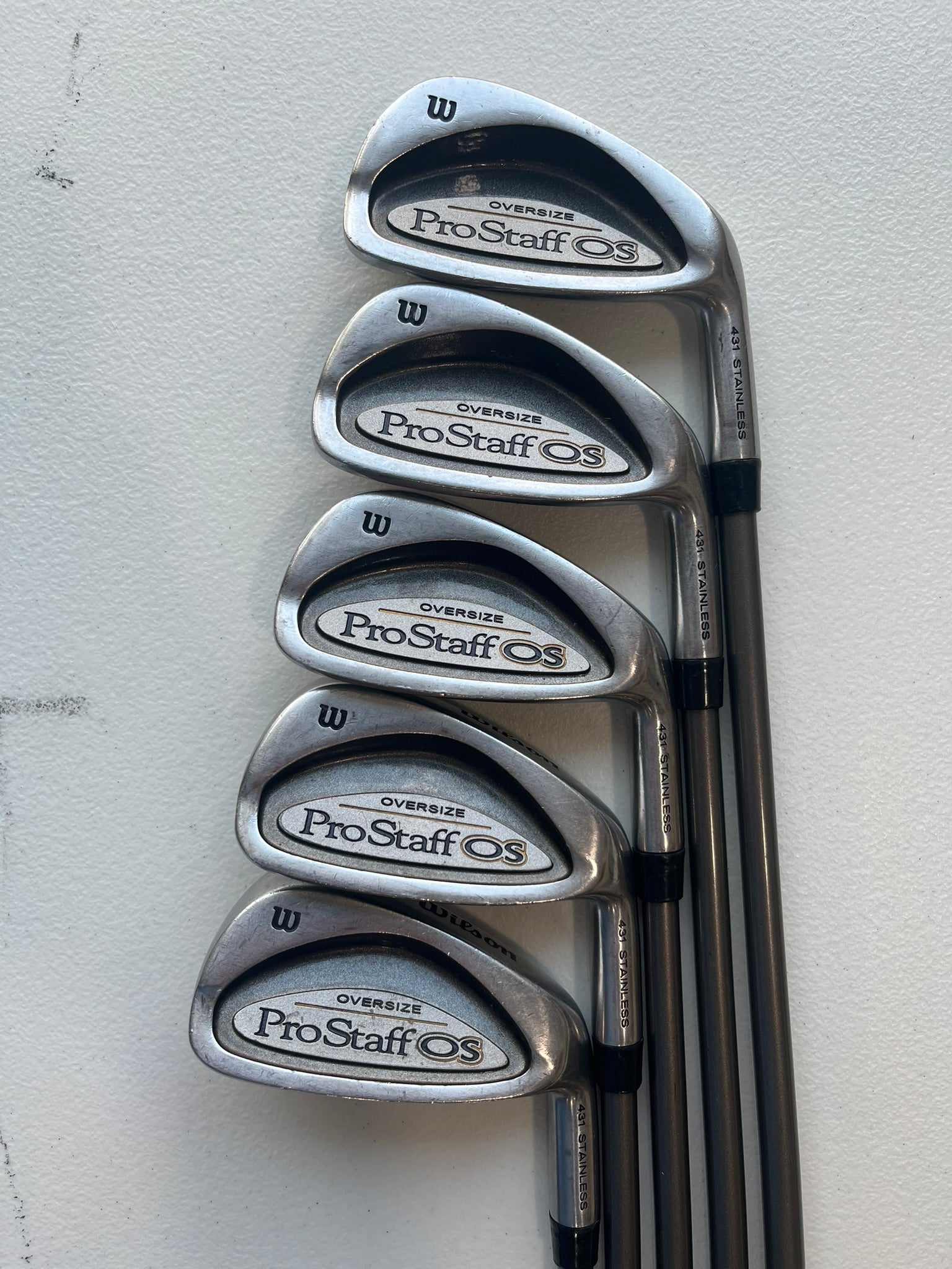 Wilson Pro Staff OS Iron Set Regular Flex – Club Partner